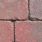 BERDING BETON Altländer Hofpflaster® Antik Normalstein Rot/Schwarz ...