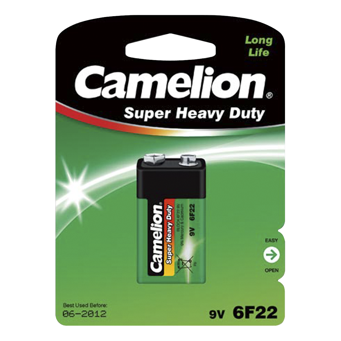 ETT Marketing Block-Batterie CAMELION Super Heavy Duty 9 V, Typ 6F22, 1er-Blister Kaufen