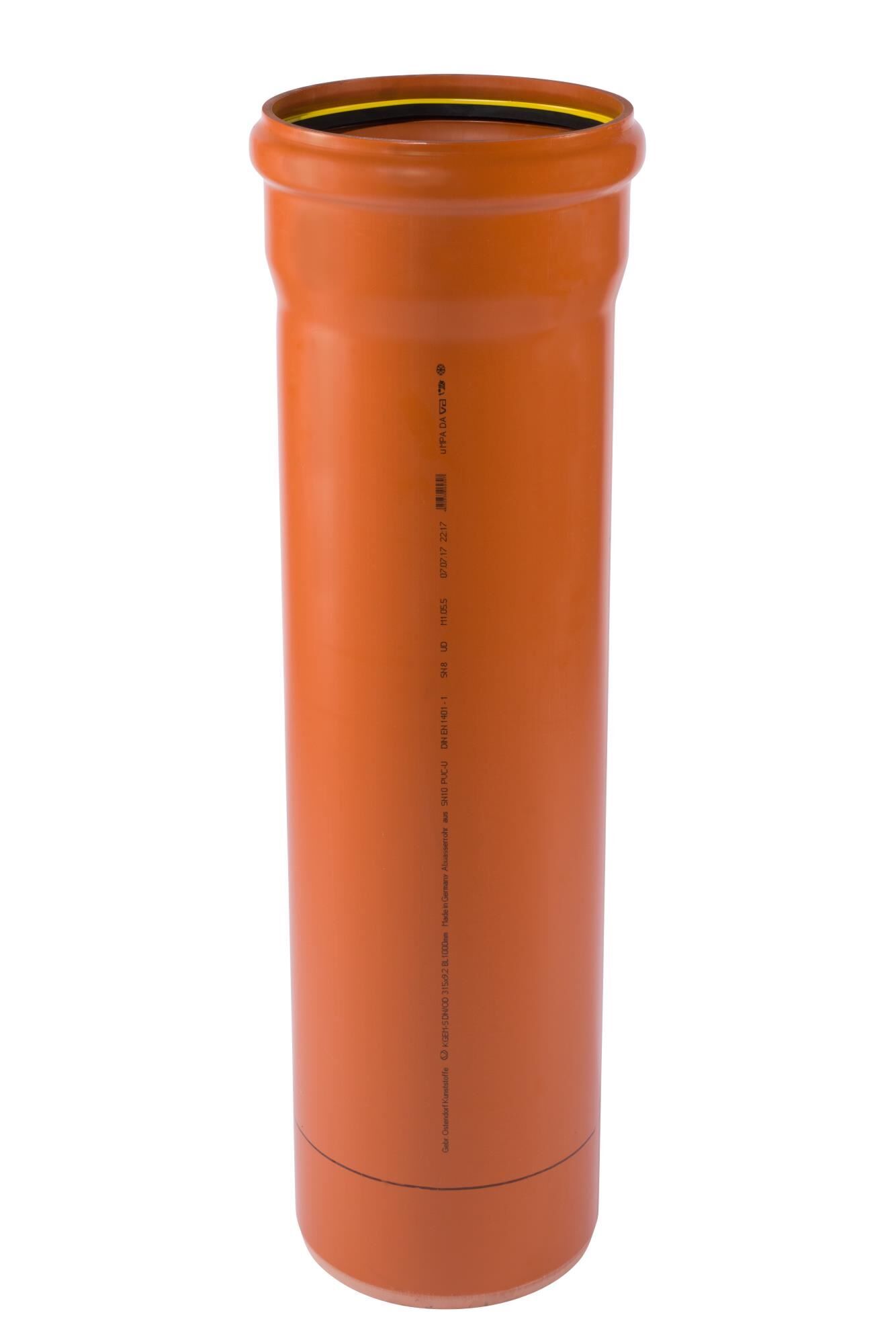 Gebr Ostendorf Kunststoffe KGEM Rohr SN 10 Vollwand DN/OD 315 x 6000 mm ...