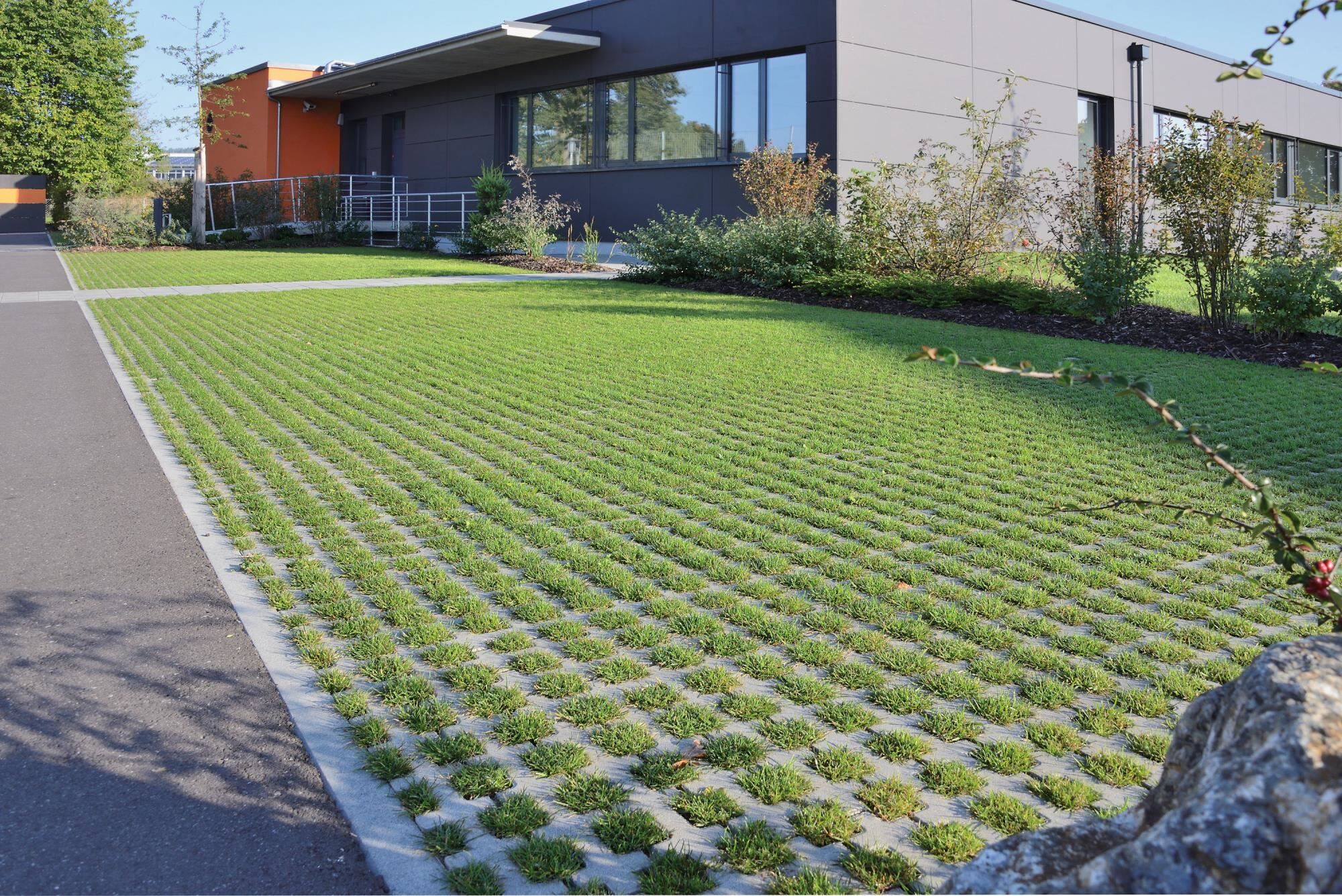 Godelmann Rasenkammerstein GREENSTON MAXX nativo Grau 400 x 400 x 100 ...