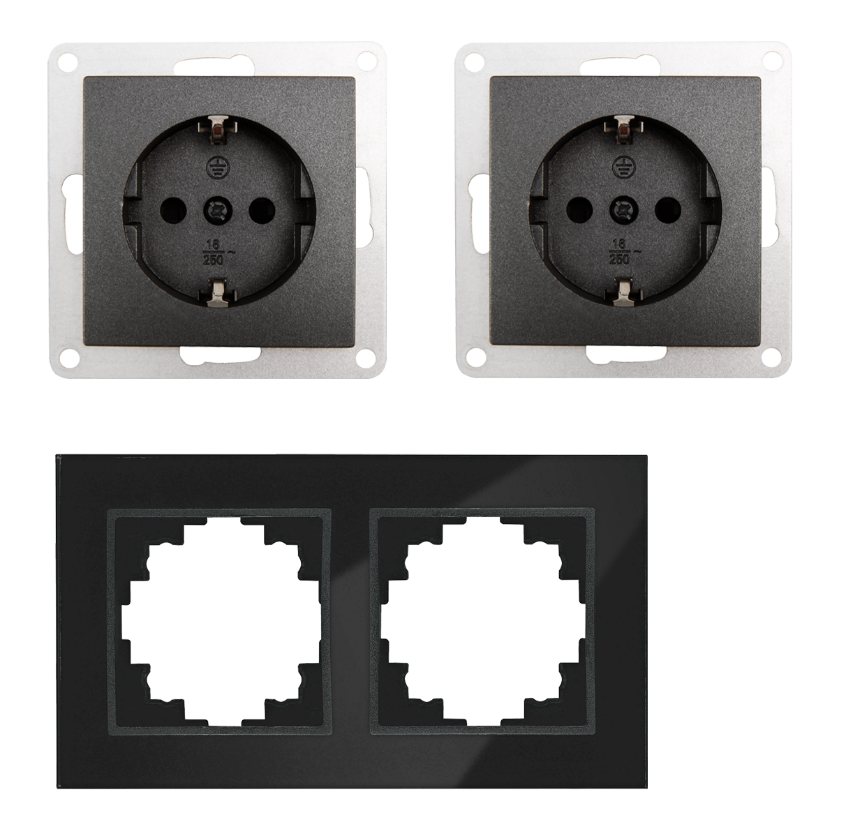 ETT Marketing Steckdosen Set McPower Flair ''Beginner 2S-Style Profi ...