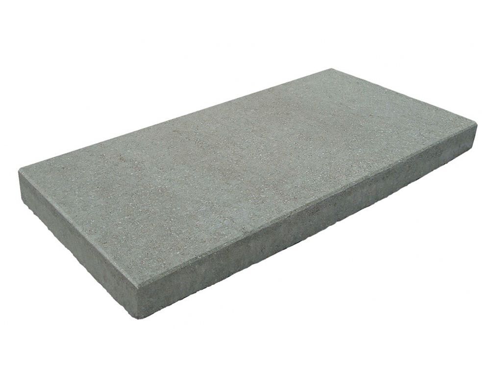 DIEPHAUS BETONWERK DIEPHAUS Betonplatte Grau 50x25x5 CM O. FASE Kaufen