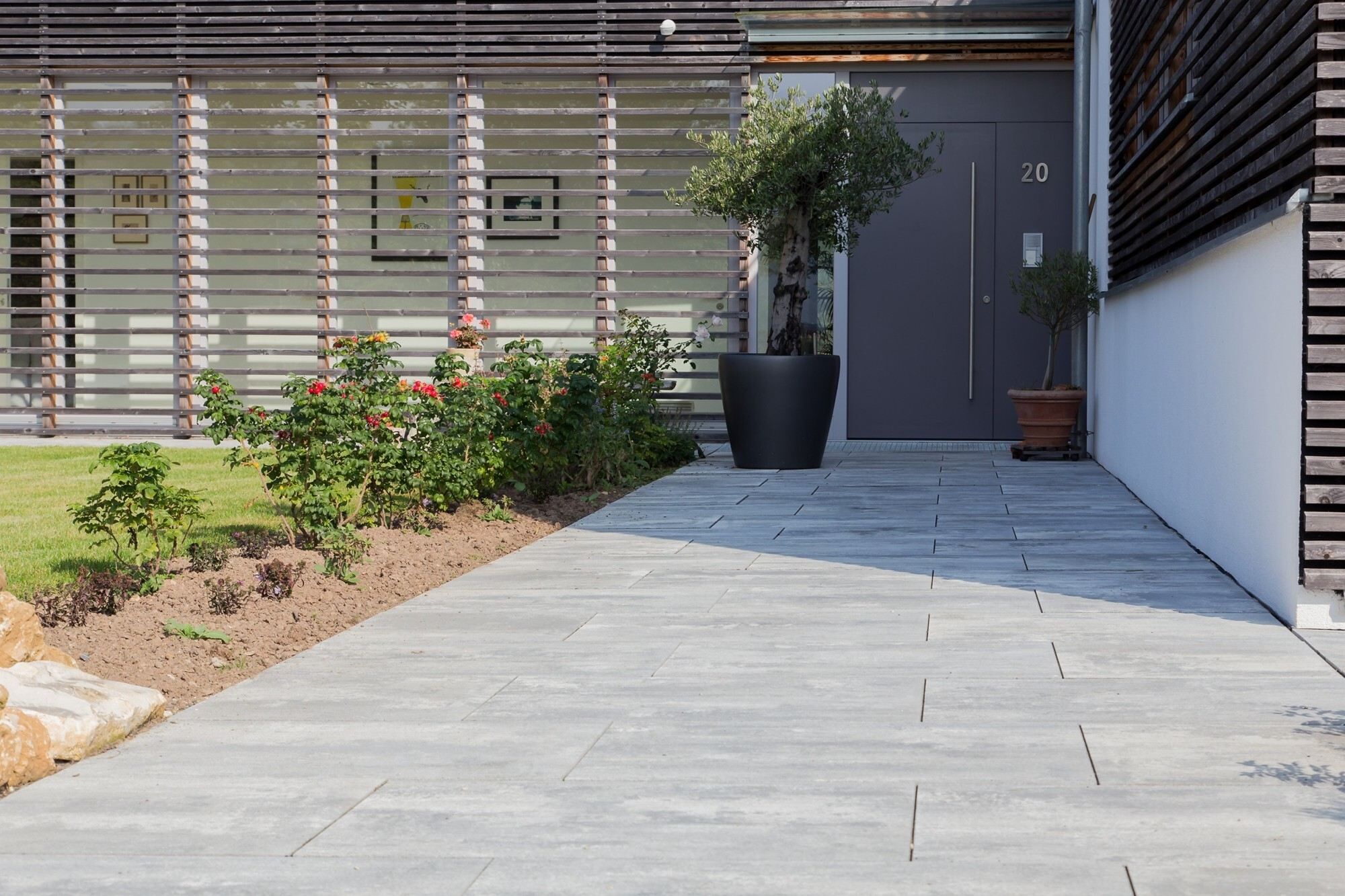 Godelmann GDM.DECA stone 900 x 600 x 80 mm - nativo - grau-schwarz Kaufen