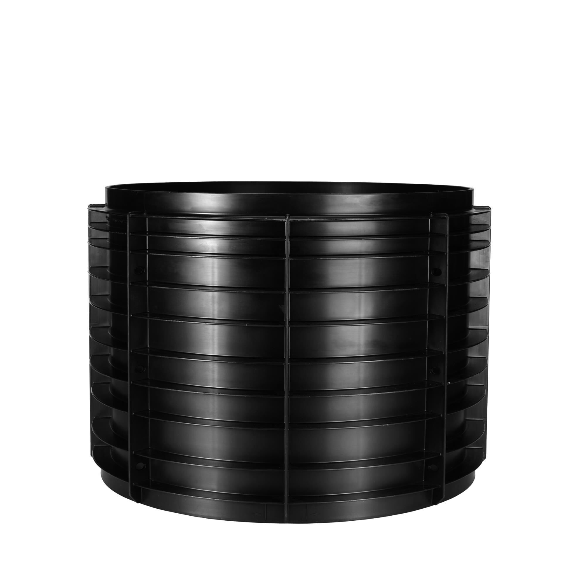 ROMOLD PP-Einsteigschacht DN 1000, Gerinne gerade DN/OD 160, Zulauf-und Ablauf Muffe DN/OD 160 ...