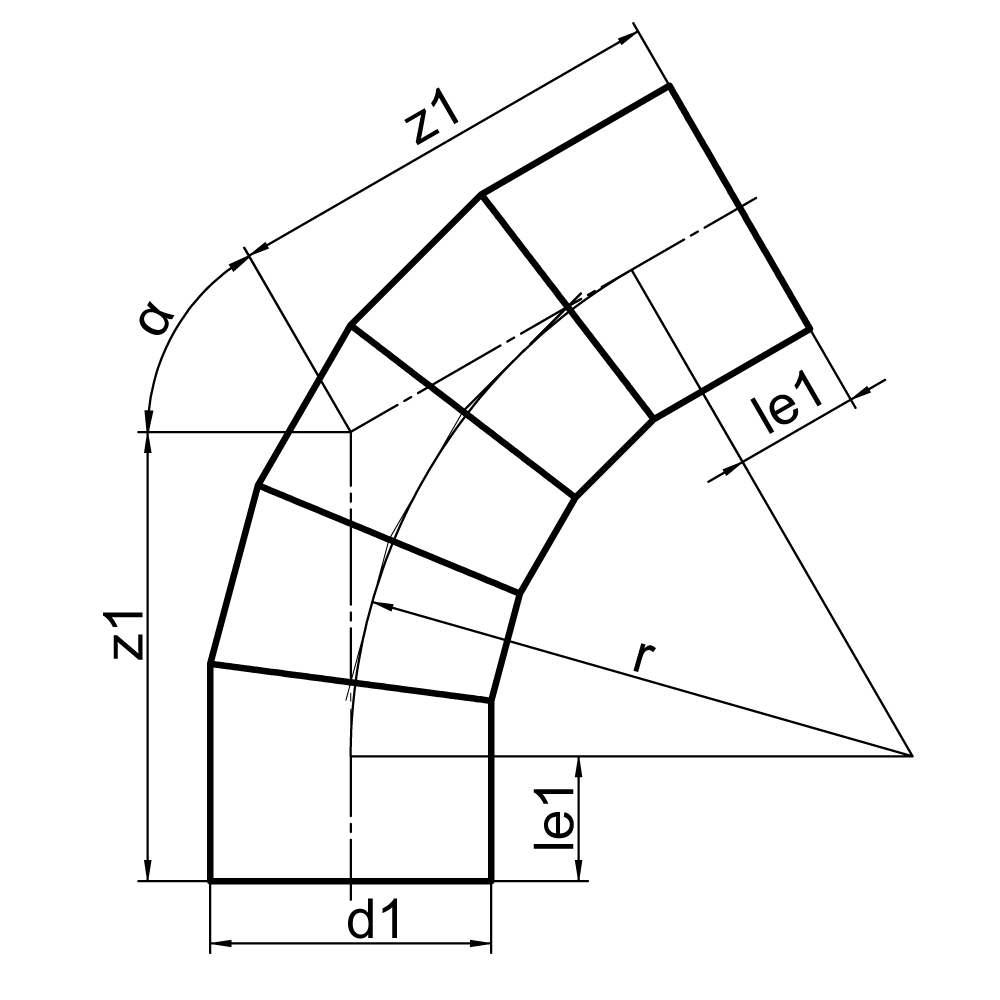 Star Piping Systems Segmentbogen 60° Kaufen